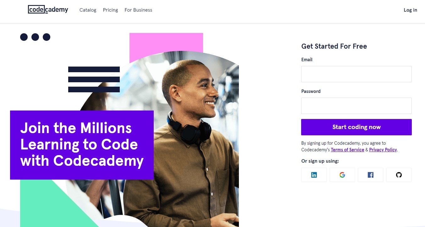 codecademy courses - TechMob